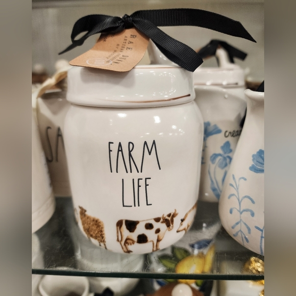 Kitchen | Rae Dunn Farm Life Ceramic Baby Canister | Poshmark